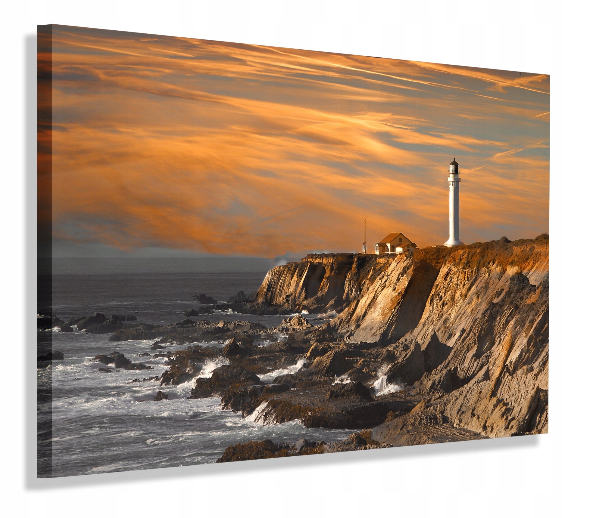 OBRAZ LATARNIA MORSKA OBRAZY CANVAS 40x30 • Cena, Opinie • Obrazy ...