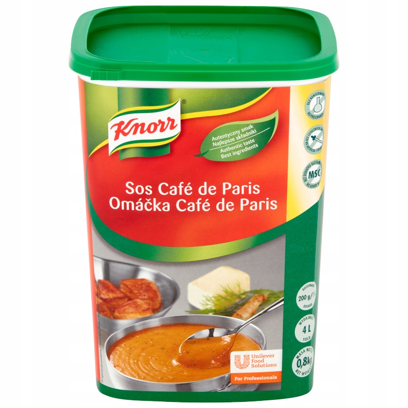 Sos Knorr Café de Paris 0,8 kg - porównaj ceny - Allegro.pl