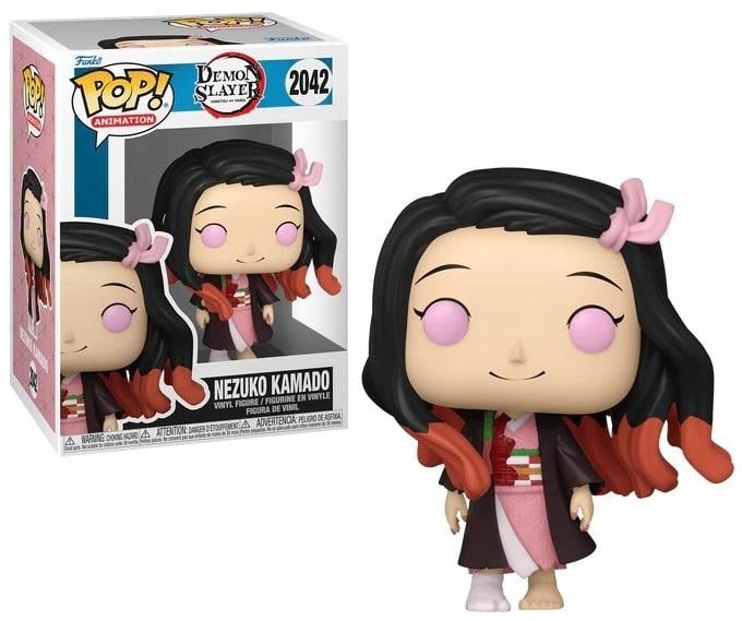 Funko POP! Anime Manga: Demon Slayer - Nezuko Kamado (Smiling) #2042 ...