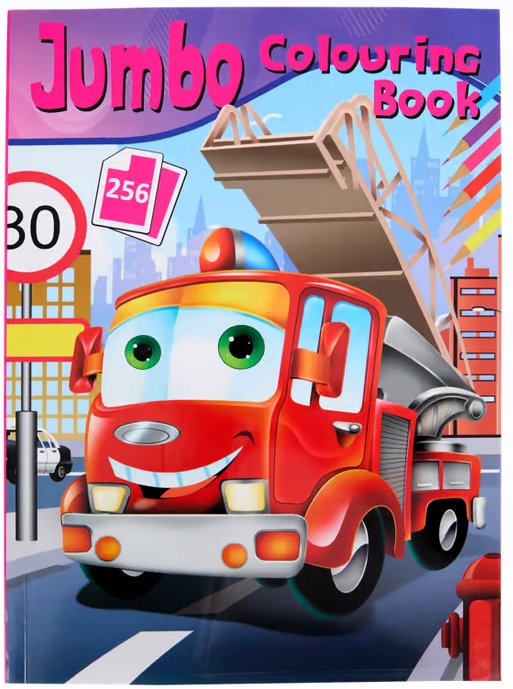 KOLOROWANKA MALOWANKA DLA NAJMŁODSZYCH JUNBO XXL DUŻA 128 STRON 256 ...