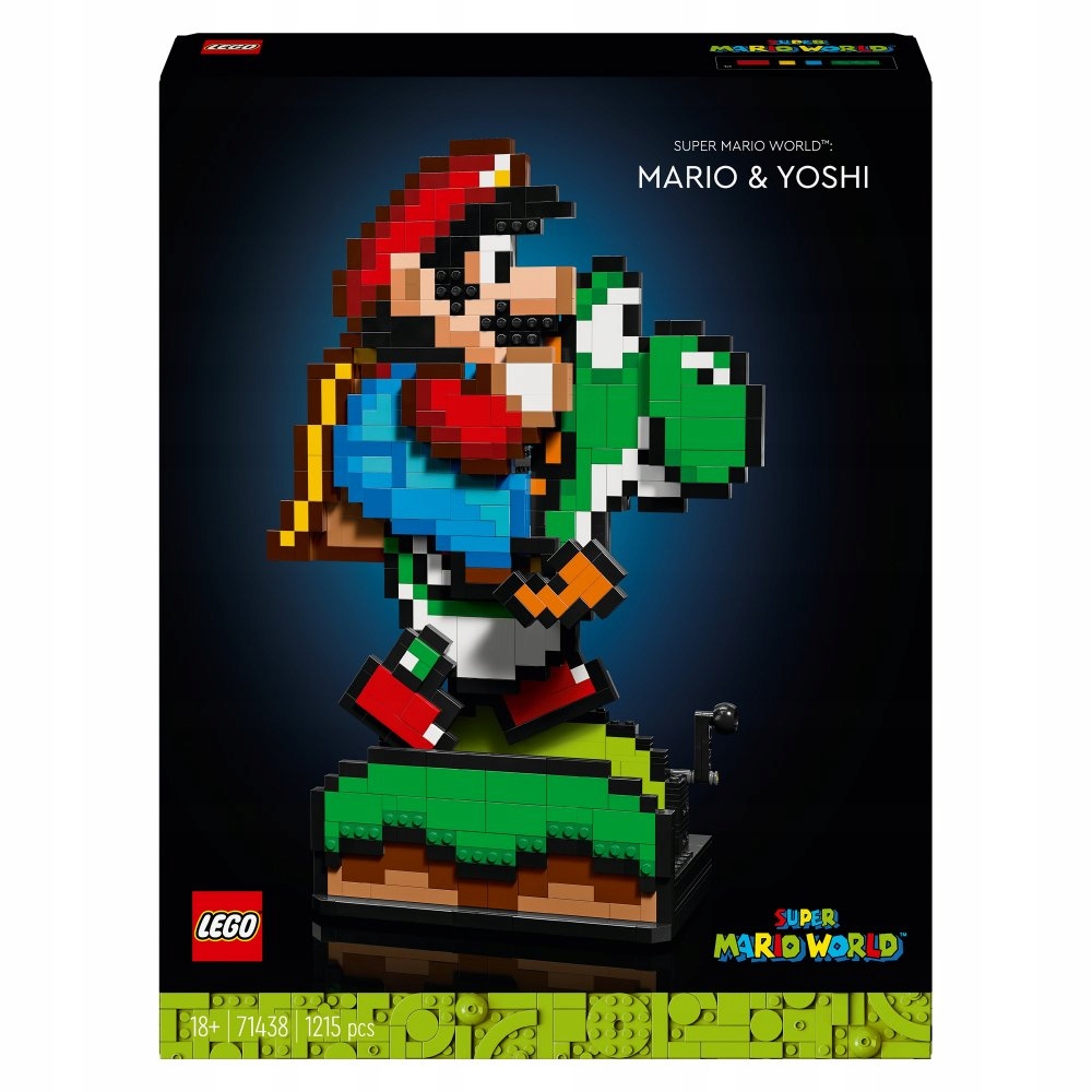 LEGO Super Mario 71438 Super Mario World: Mario i Yoshi (5702017592770 ...