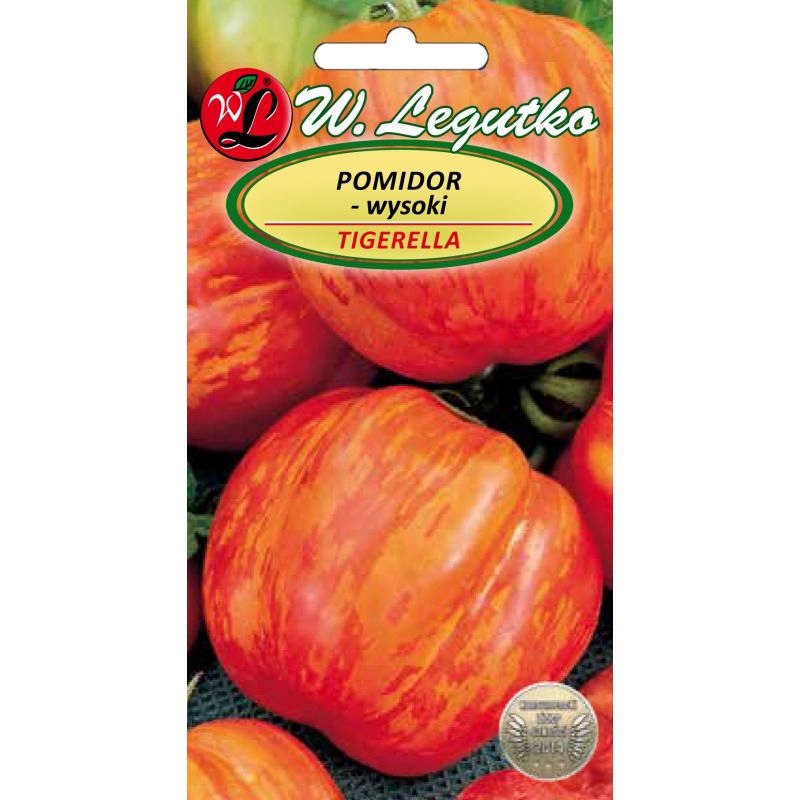 POMIDOR wysoki TIGERELLA 0,2g nasion W. Legutko (5903837462872) • Cena, Opinie • Warzywa ...