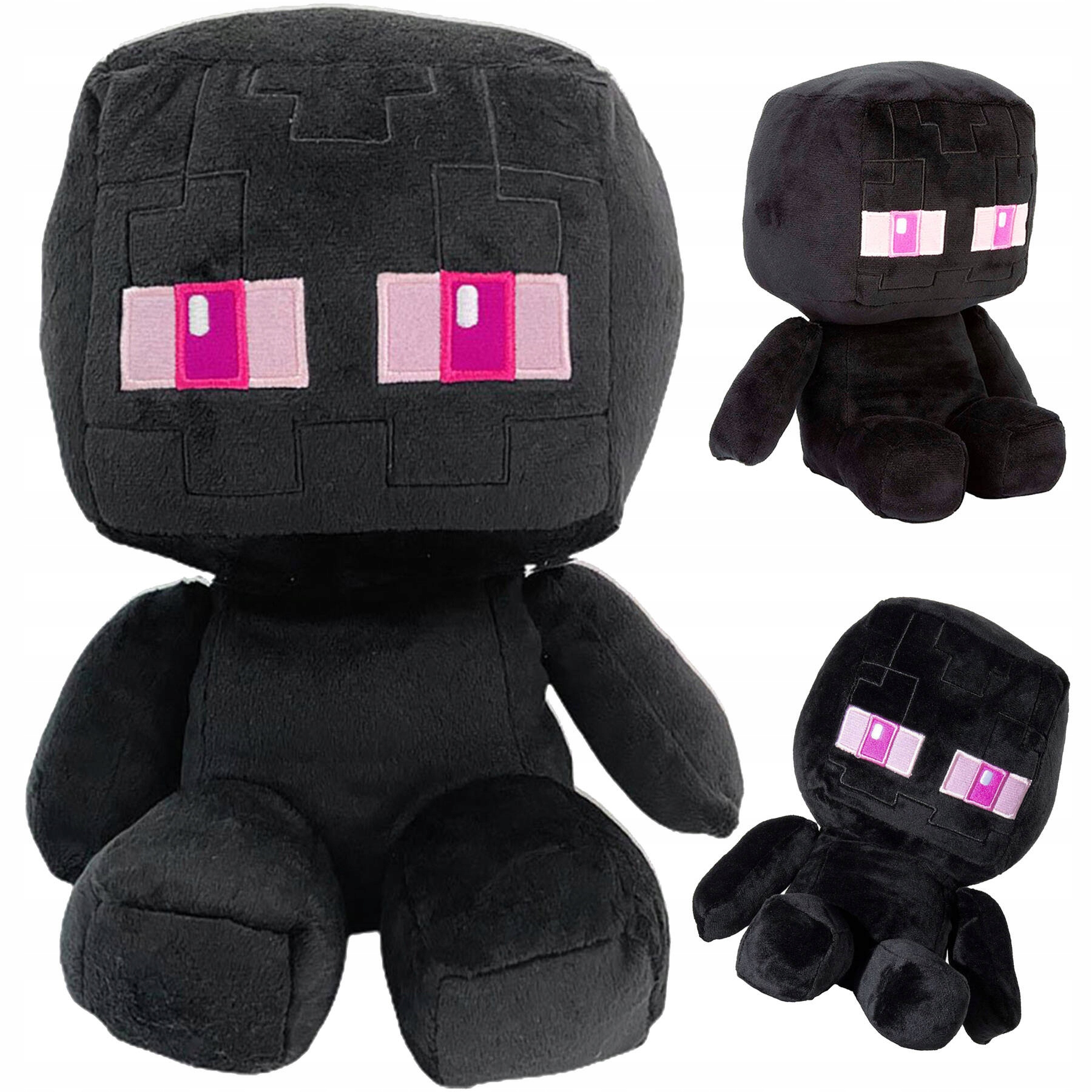 MINECRAFT VELKÝ PLYŠÁK ENDERMAN FAT 23 cm PLYŠOVÝ MAZLÍČEK PŘÍTULNÍČEK ...