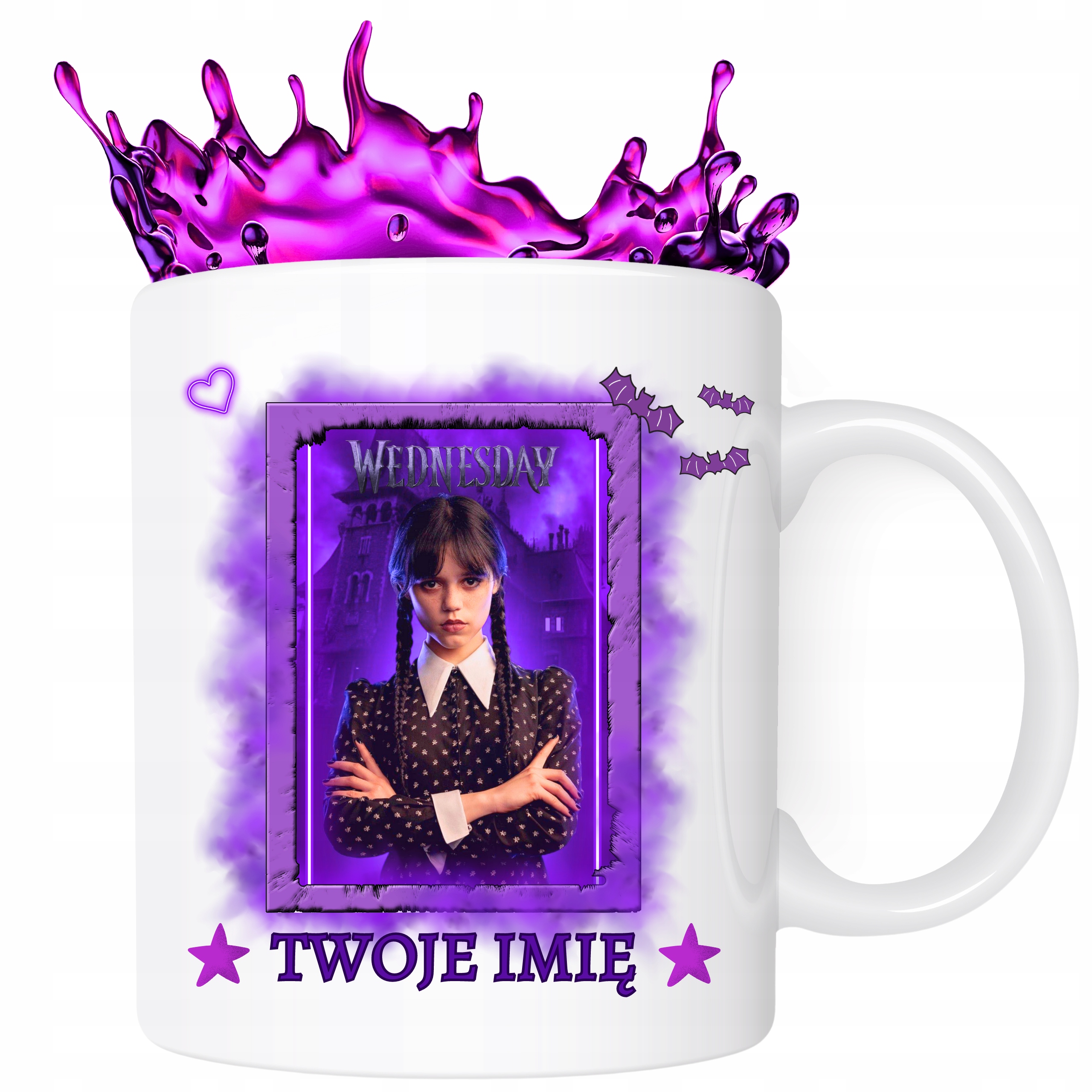 KUBEK WEDNESDAY ADAMS SERIAL FILM RODZINA ADAMSÓW (KUBEK WEDNSEDAY NA ...