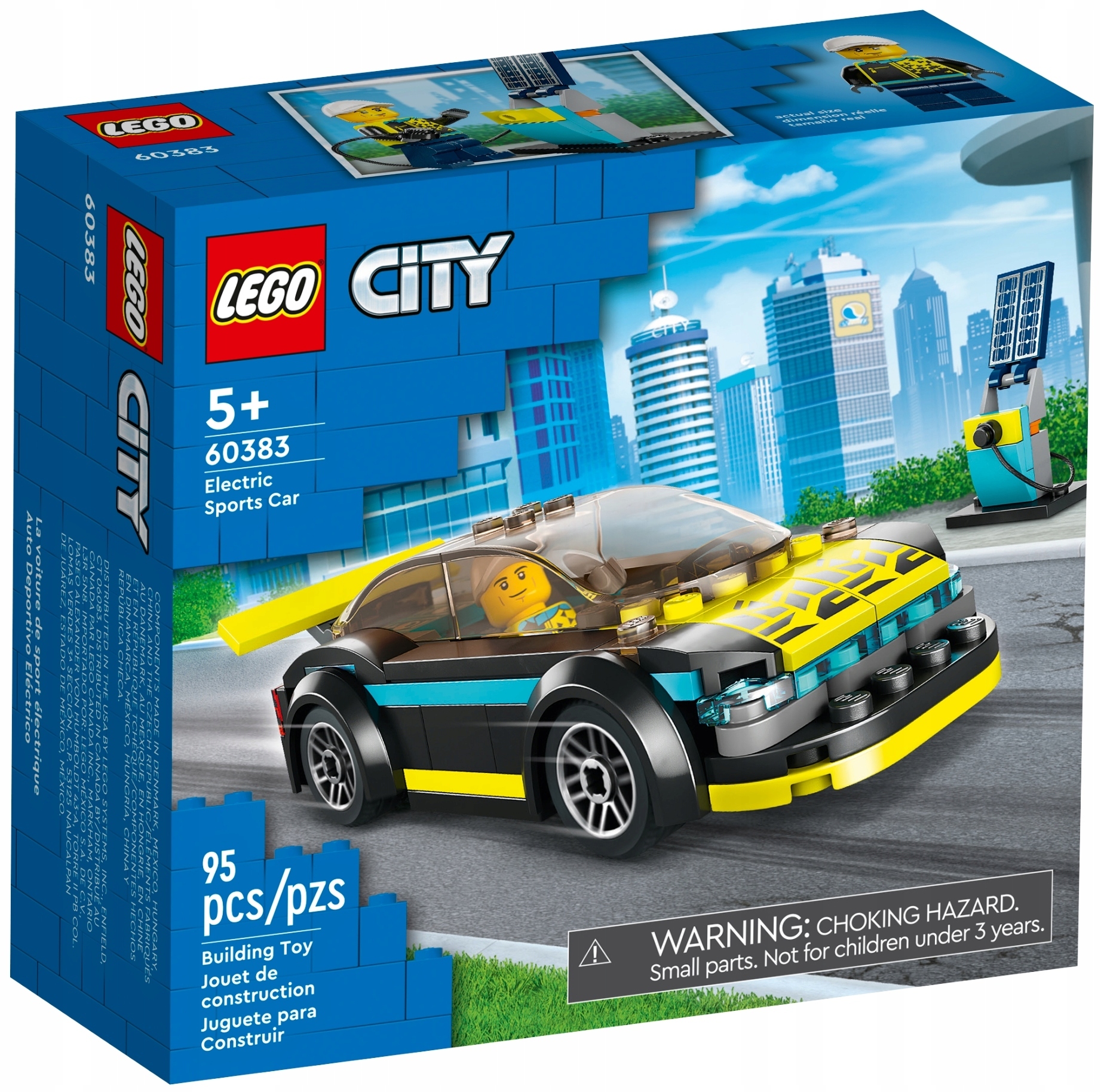 LEGO CITY SPORT ELEKTRYCZNE AUTO SPORTOWE SOLAR 5+ 14081725256 - Allegro.pl