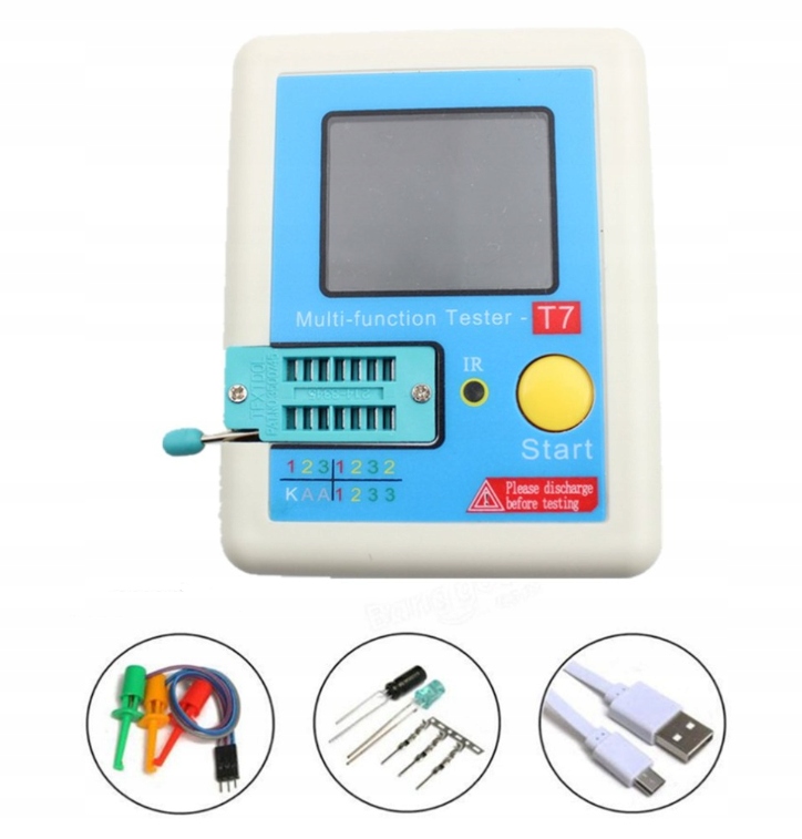 TESTER TRANZISTOROV LCR-T7 METER NPN RLC MOSFET za 10,65 € - Allegro