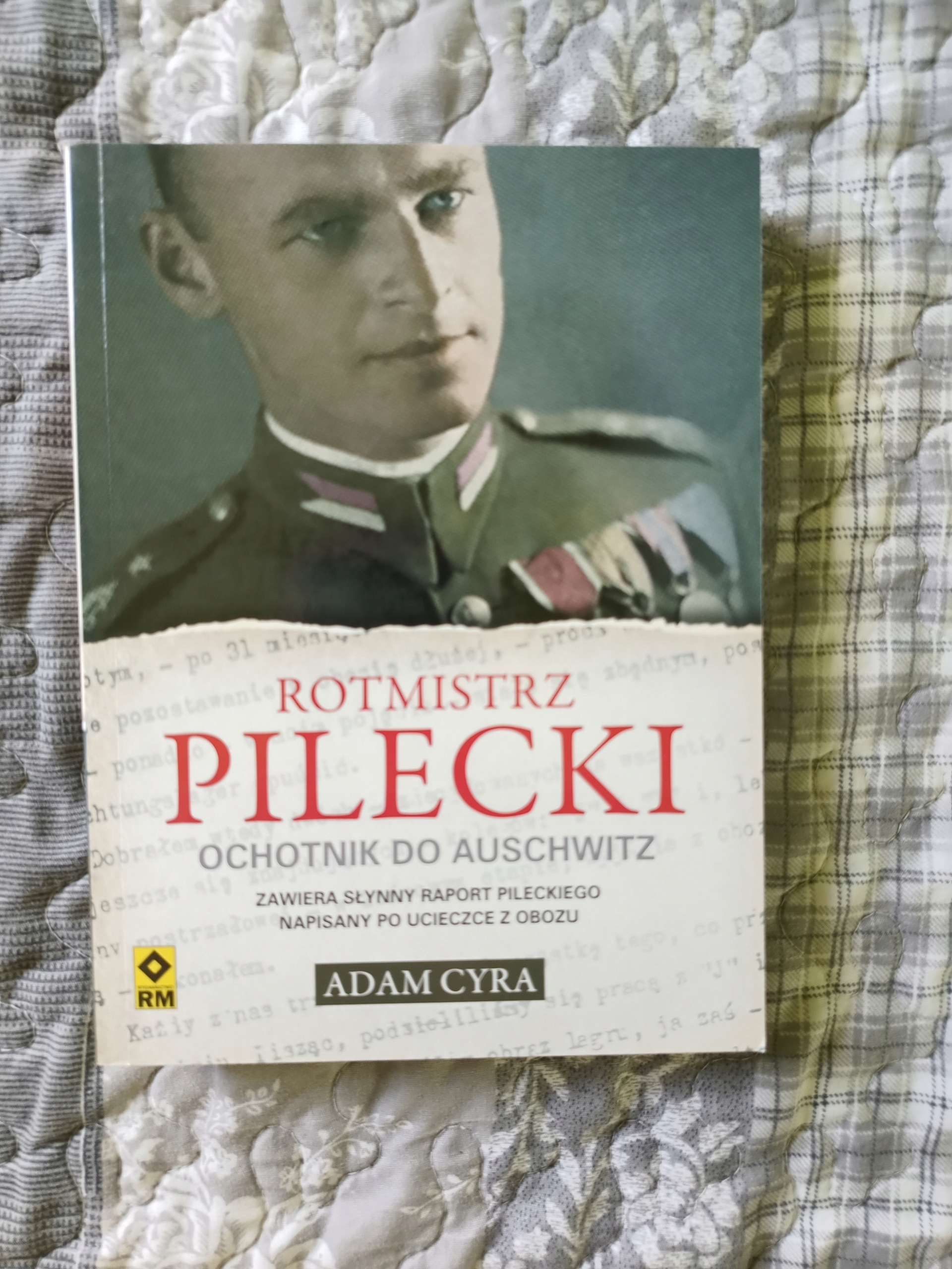 Rotmistrz Pilecki Ochotnik do Auschwitz Adam Cyra • Cena, Opinie - Allegro