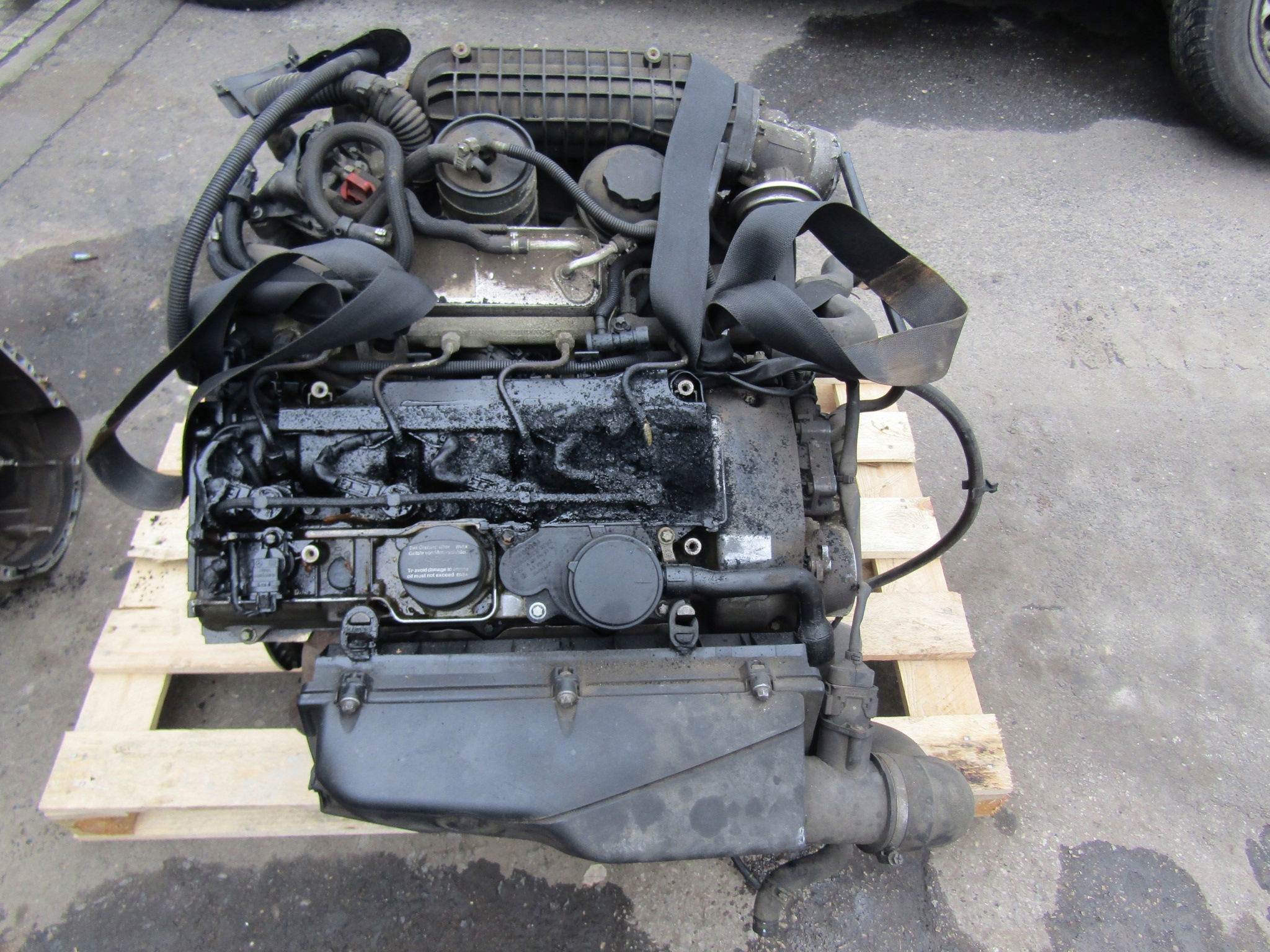 MERCEDES W203 W202 W210 SPRINTER VITO 2.2CDI SILNIK KOMPLET OM611 ...