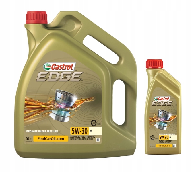 Olej CASTROL EDGE TITANIUM 5W30 M 6L AleOleje 15BF6D+15BC8D za 297,04 ...
