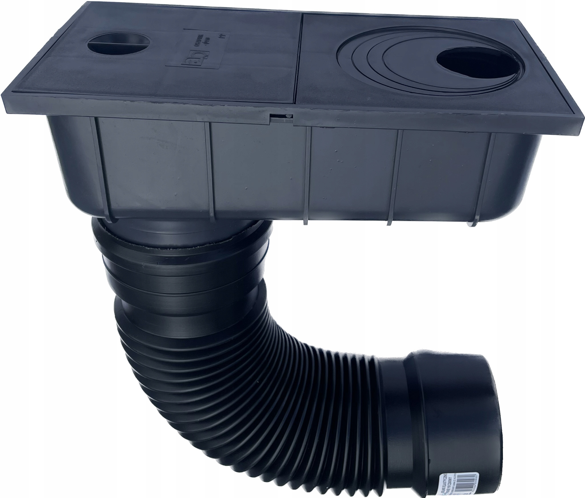 Osadnik Aquer 110 mm szary dolny czyszczak rynny rewizja (5908241623635 ...