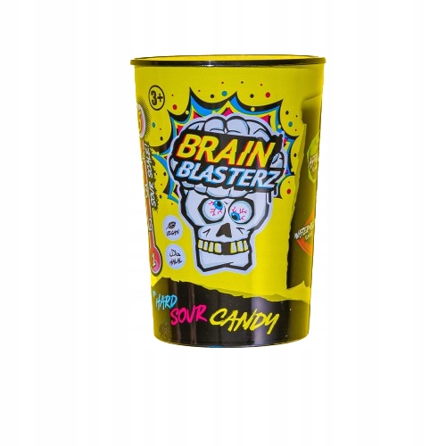 BRAIN BLASTERZ SUPER SOUR CANDY SUPER KWAŚNE CUKIERKI-LANDRYNKI TUBA 38G (96092927) • Cena ...