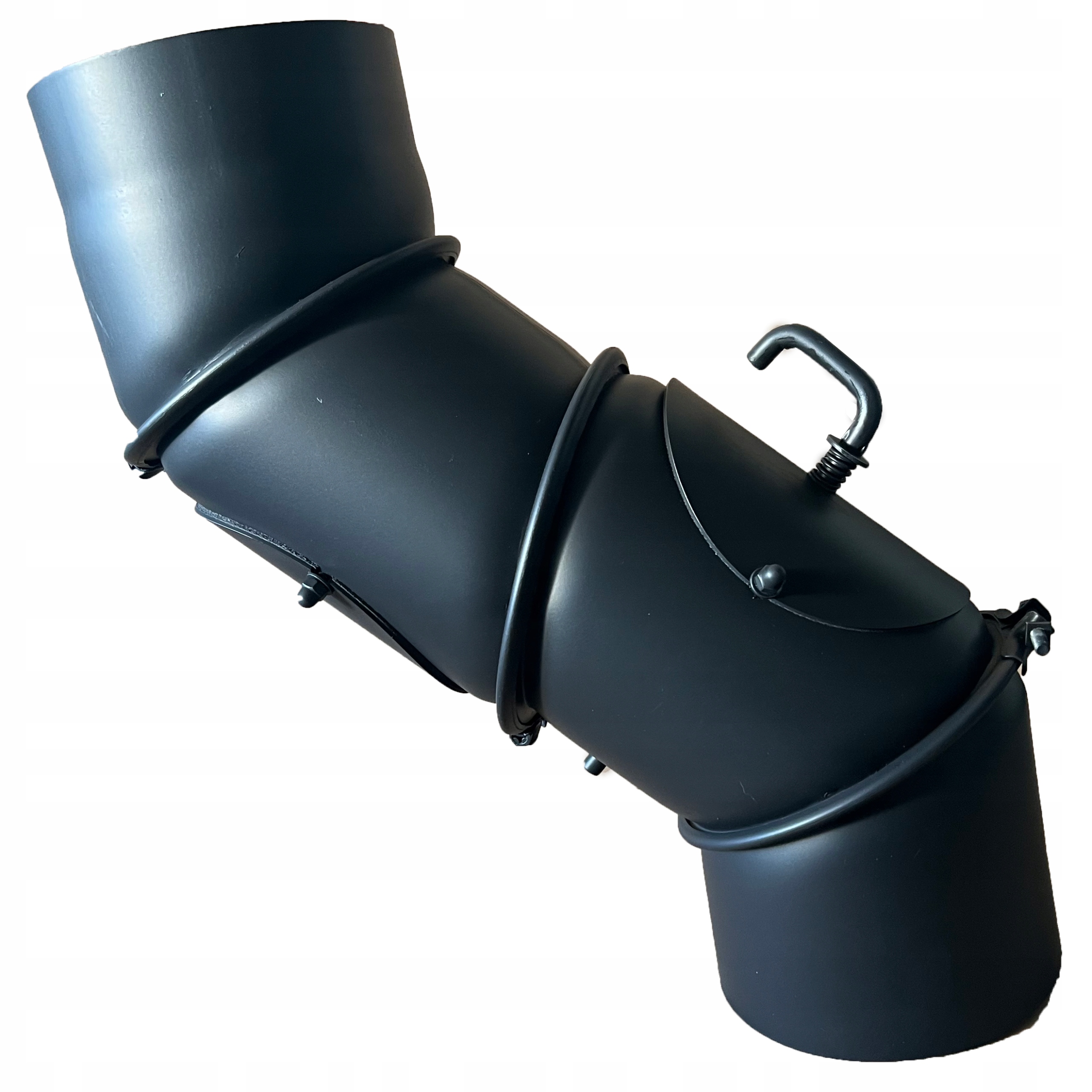 KOLANO SPALINOWE KOMINOWE nastawne 4 segmentowe fi 130 z szybrem, 2mm • Cena, Opinie • Systemy ...