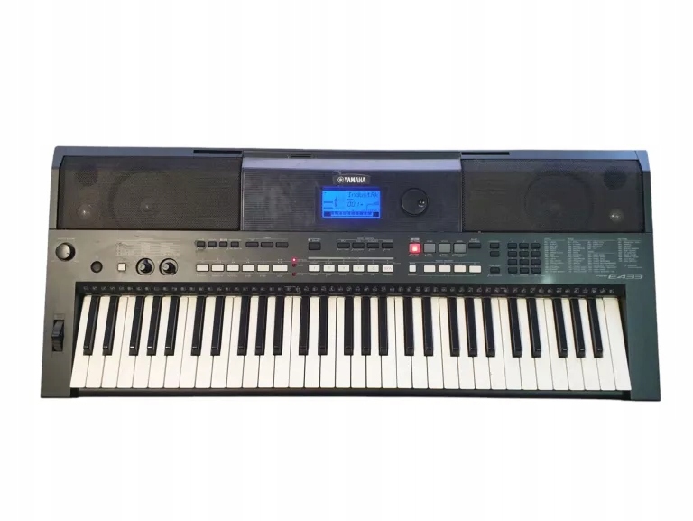 KEYBOARD YAMAHA E433 250115012 17396052811 - Sklepy, Opinie, Ceny w Allegro