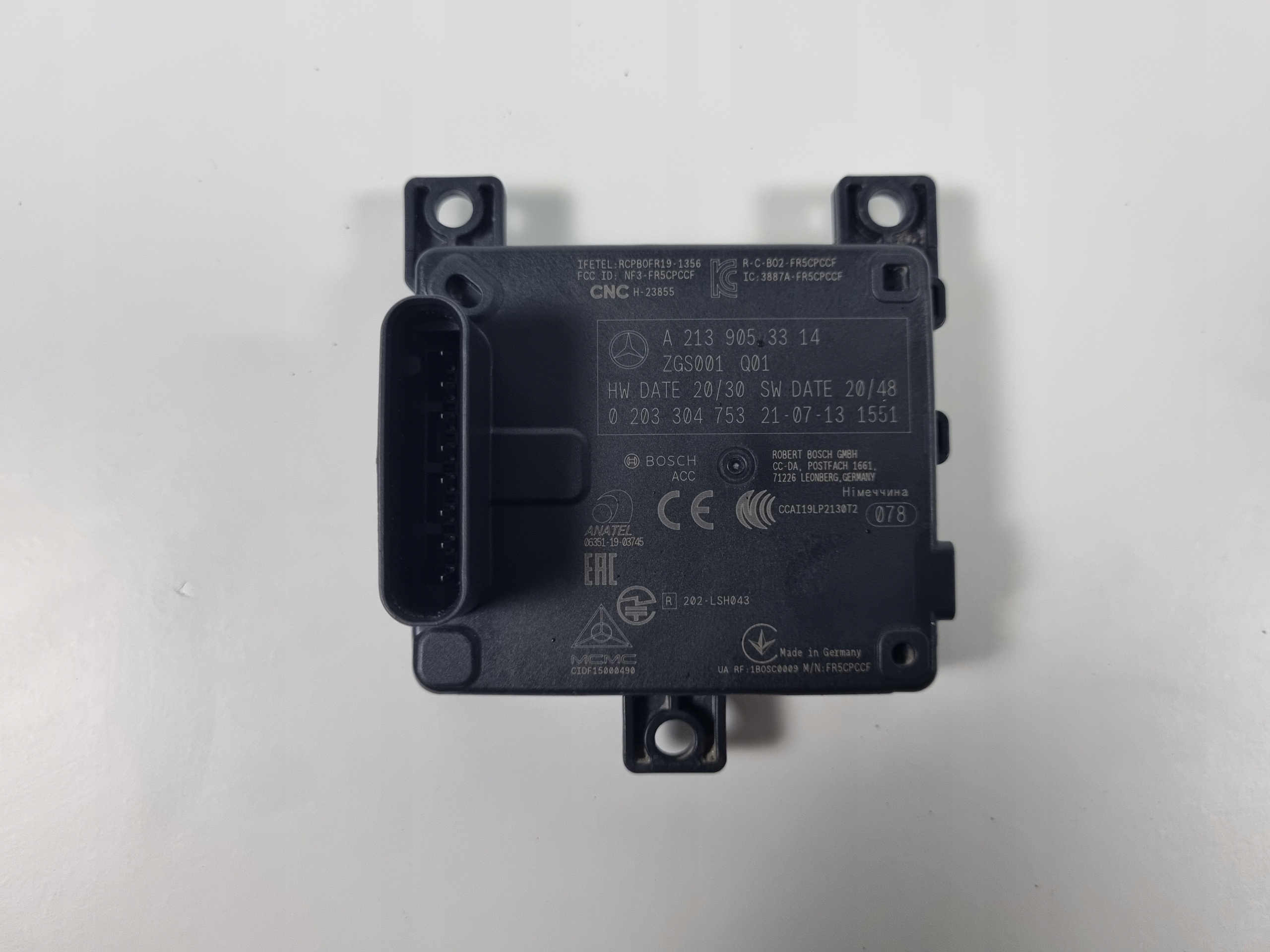 MERCEDES W213 W238 W257 W290 RADAR DISTRONIC za 900.00PLN z Międzychód ...