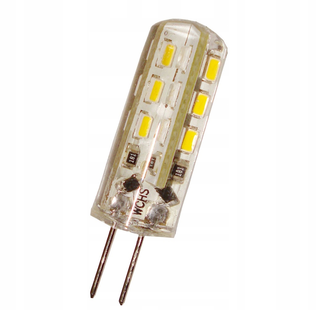 Żarówka LED G4 2W BIAŁA CIEPŁA SMD3014 180lm (5905123267376) • Cena, Opinie • Źródła światła ...