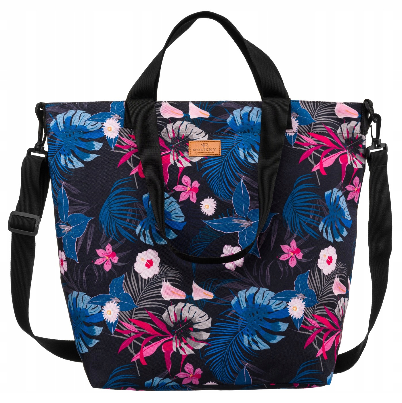 Torba Rovicky damska modna torebka duża shopperka a4 mieści miejska ...