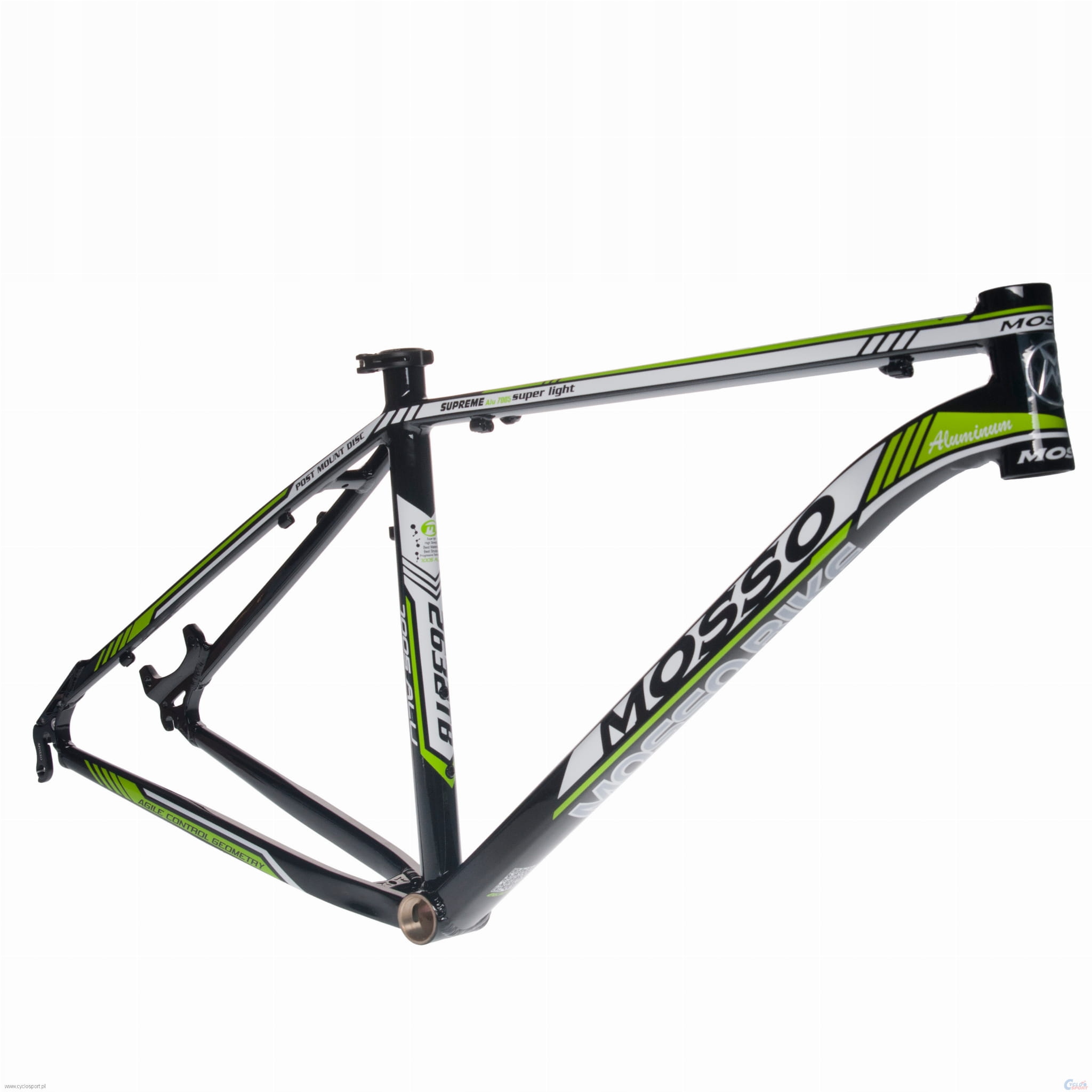 RAMA MTB 26-MOSSO 2632TB-18"Kol.Czarno/Biało- - 5905274001089 ...