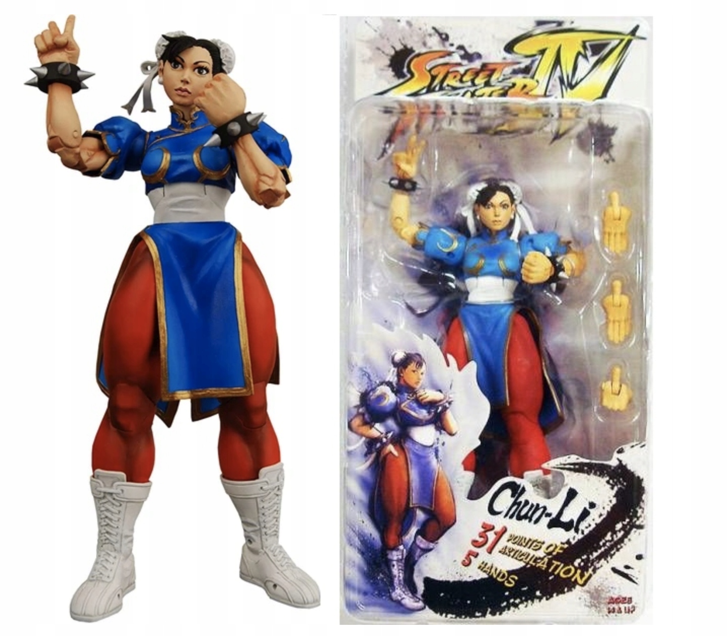 Chun Li Street Fighter Figurka Neca 18cm (634482446409) • Cena, Opinie ...