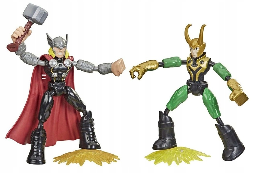HASBRO AVENGERS ZESTAW FIGURKA THOR I LOKI F0245 (5010993792047) • Cena ...