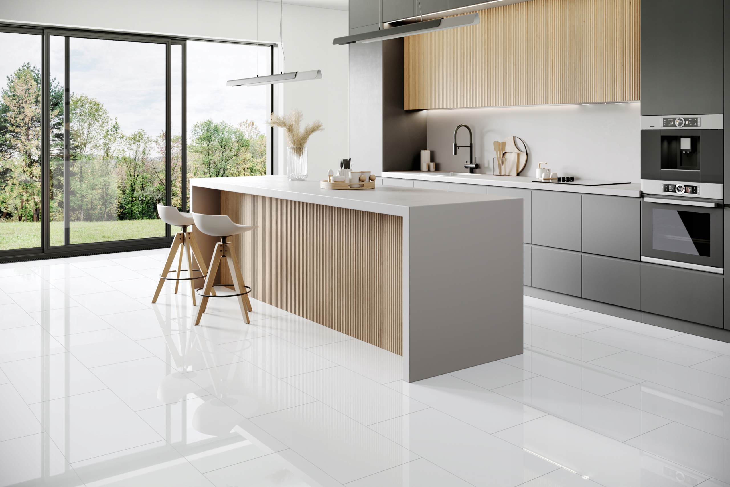 HIT! Panel winylowy Biały Połysk D2935 - THE FLOOR - podkład (d2935 ...