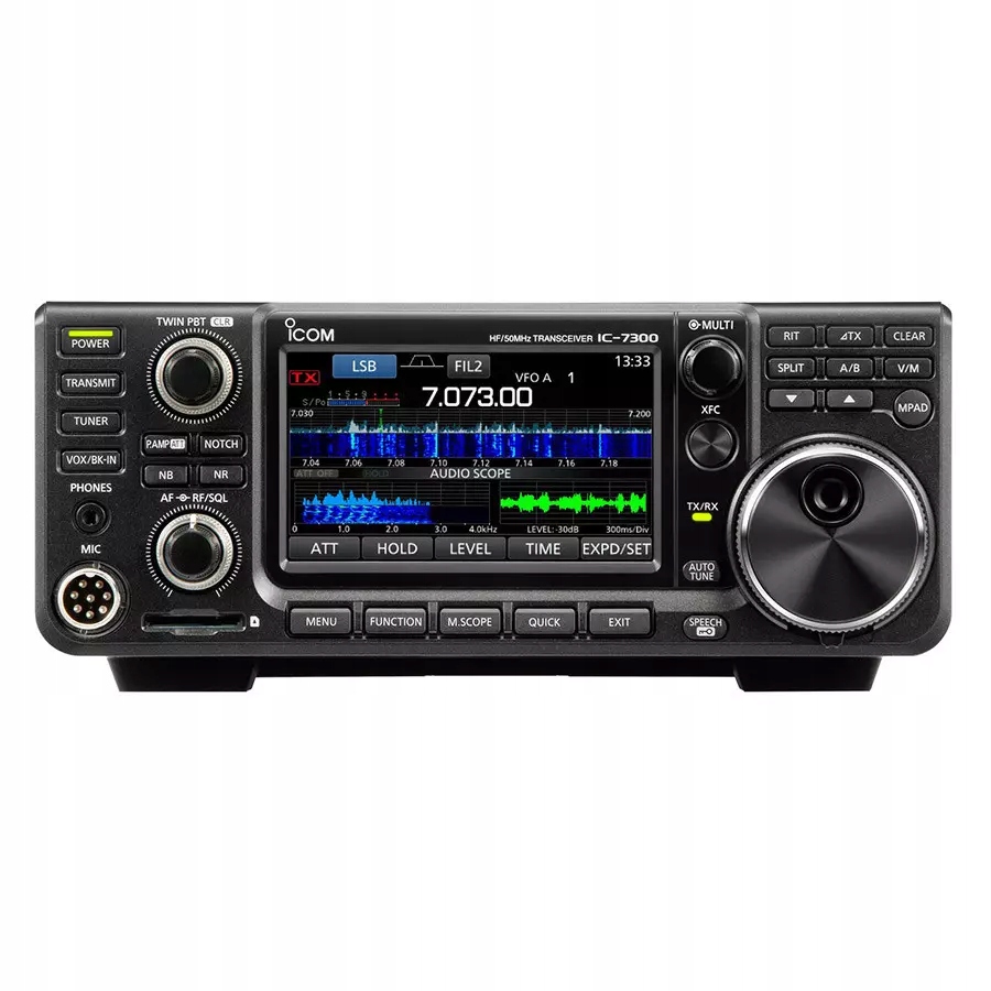 ICOM IC-7300 nowoczesny transceiver amatorski HF + 50MHz + 70MHz SSB CW ...