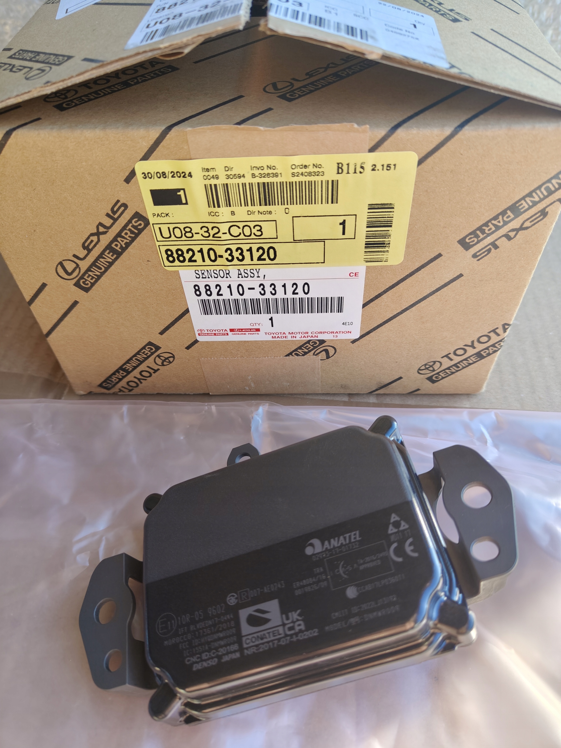 Lexus Nx '16 Radar w Czujniki prędkości - Allegro.pl