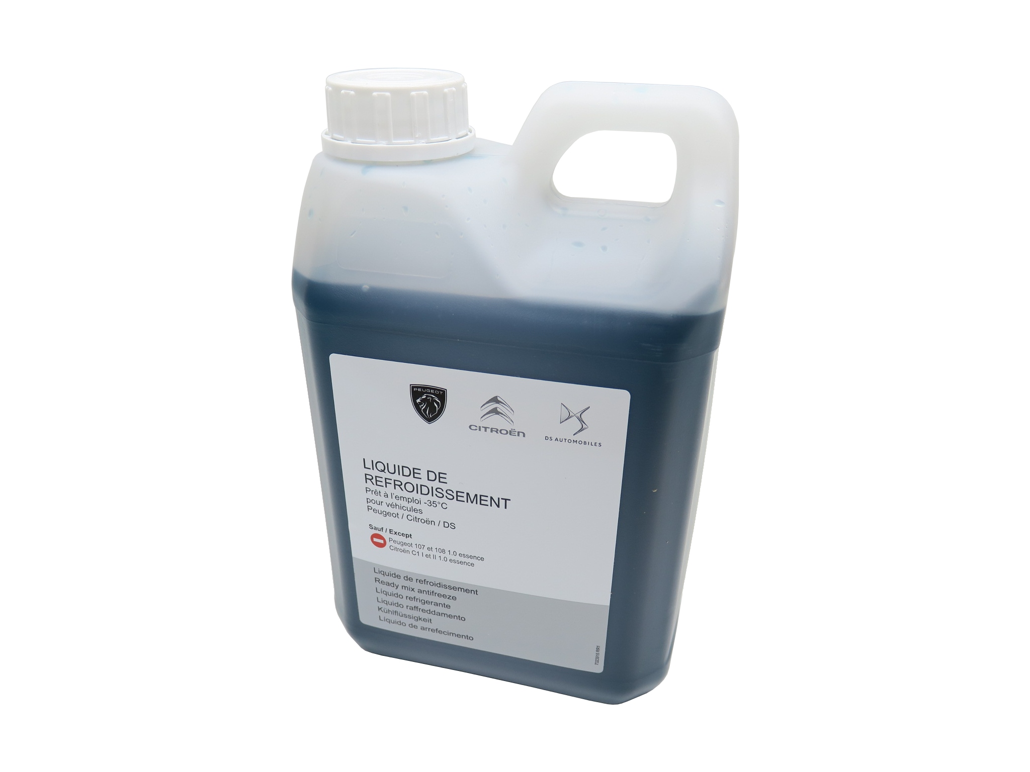 OE PSA GOTOWY PŁYN CHŁODNICZY 9735K1 G33 -35C 2L 1637756380 1637756380 ...