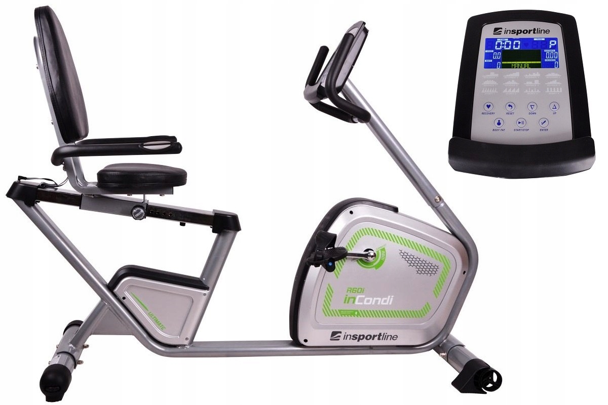 ROWER STACJONARNY POZIOMY INCONDI R60I INSPORTLINE - 8595153687212 ...