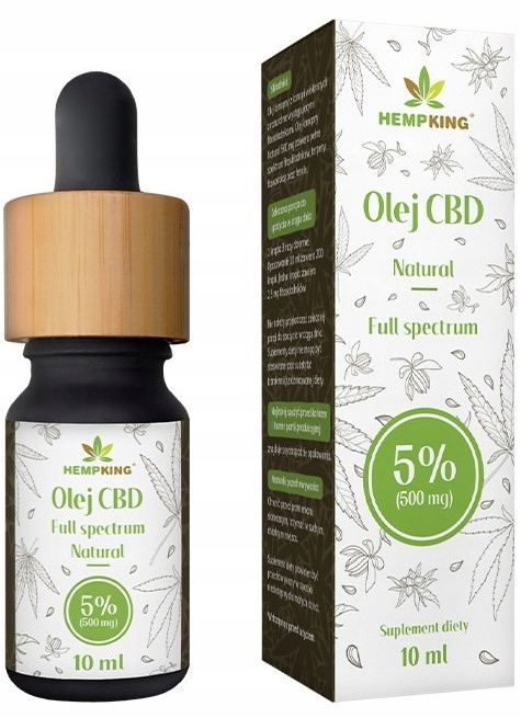 HempKing Olej Naturalny Konopny Full Spectrum 5% CBD 10 ml Certyfikowany - porównaj ceny ...