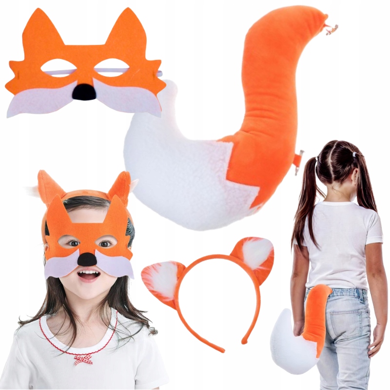 DZIECIĘCA AKCESORIA DO ODGRYWANIA RÓL LISA MASKA LISA OPASKA NA GŁOWĘ ...