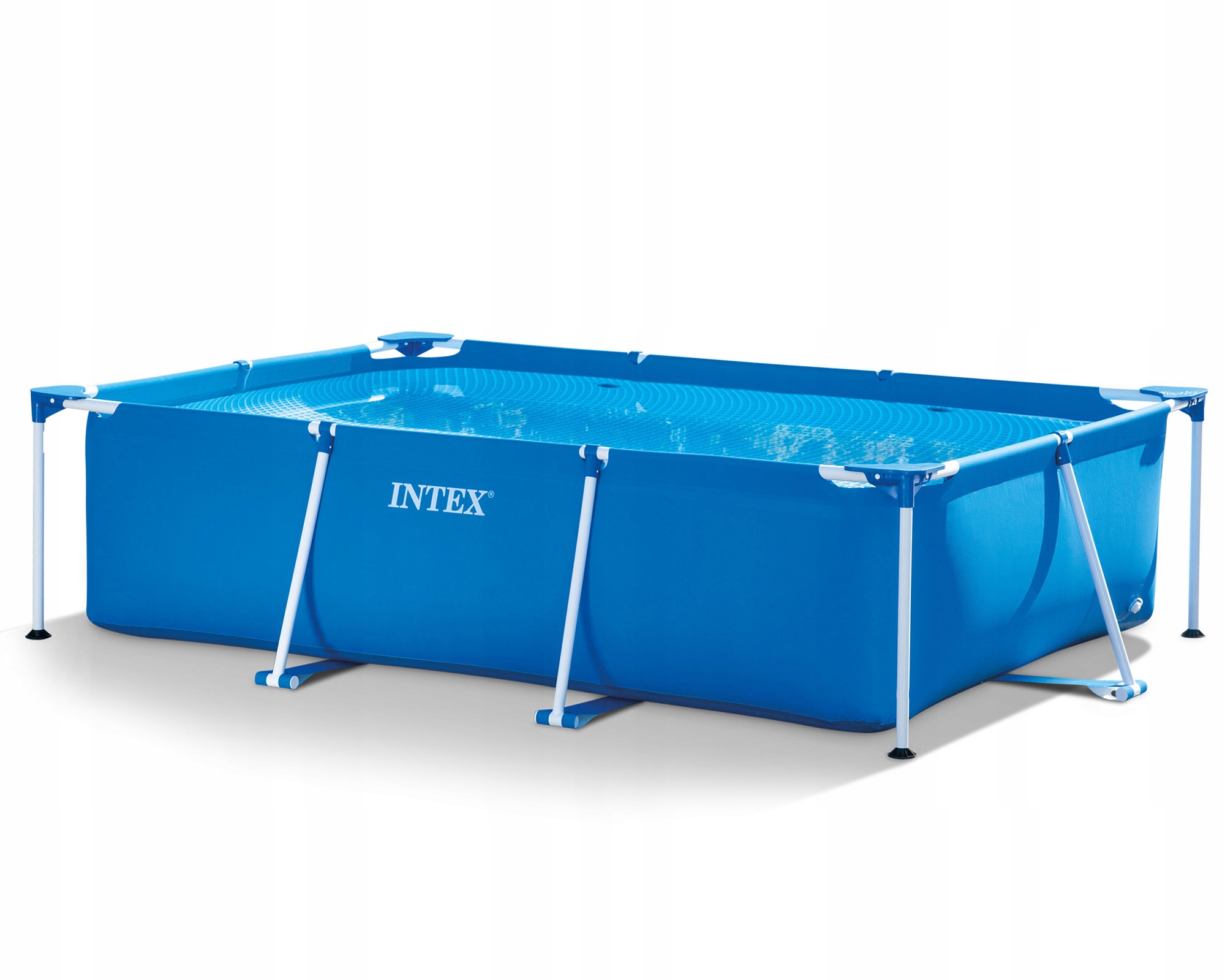 Basen stelażowy prostokątny Intex 300 x 200 cm (6941057400273) • Cena ...
