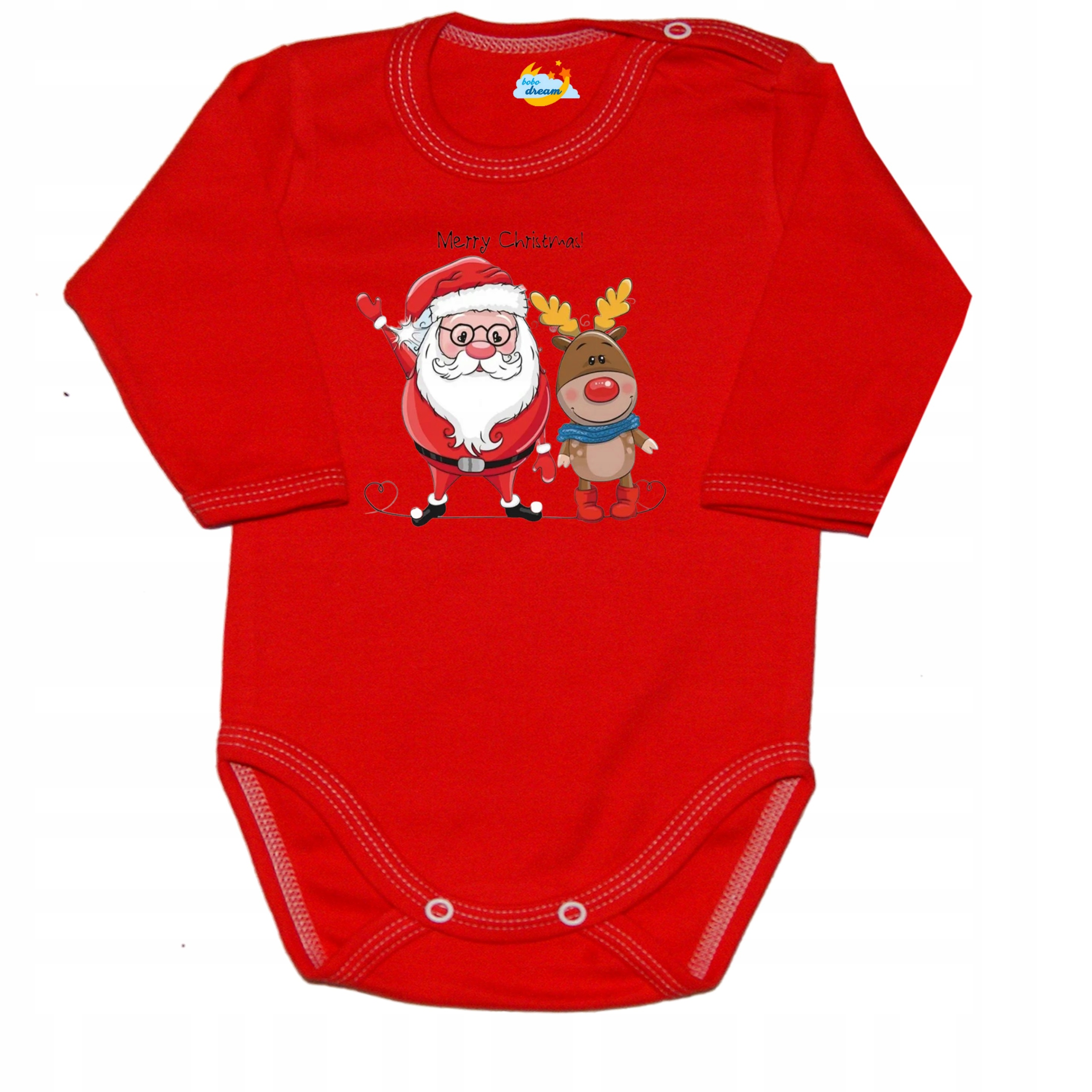 Mikulás karácsonyi body rénszarvassal, 104-es méret, 2 éves kortól ...
