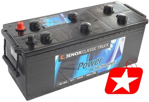JENOX 145AH 900A AKUMULATOR SAMOCHODY CIĘŻAROWE za 727.16PLN z Warszawa - Allegro - (15538503685)
