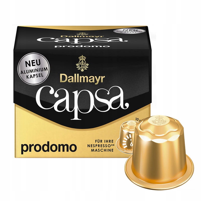 Kapsułki DALLMAYR NESPRESSO CAPSA PRODOMO 10 szt (4008167011101) • Cena, Opinie • Kapsułki do ...