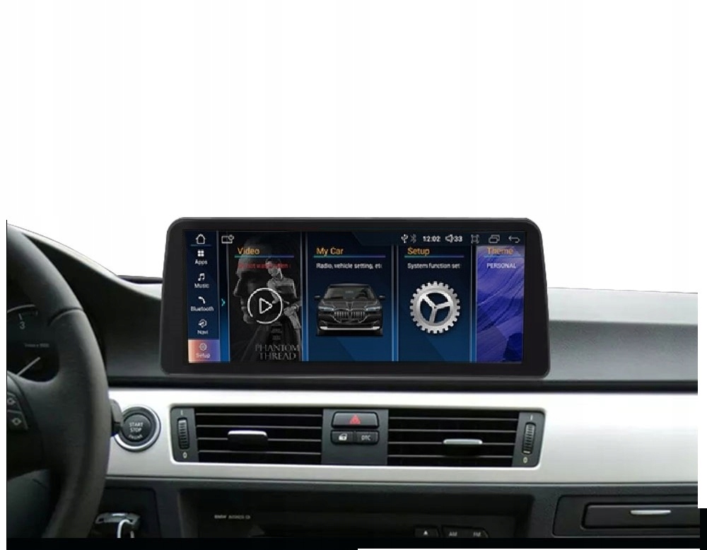 CarPlay BMW E90 Radio Tablet DAB Opcja Android GPS WiFi 4G MP3 MP4 USB 12,3 - Sklep, Opinie ...