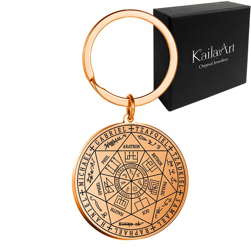 BRELOK 7 ANIOŁÓW ARCHANIOŁ MICHAŁ ANIOŁ ŚWIĘTY GABRIEL TALIZMAN NA ...