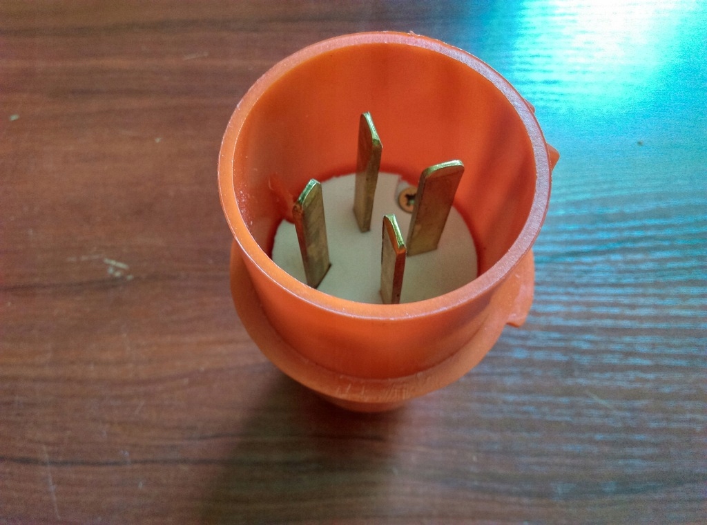 WTYCZKA IZOLACYJNA SIŁOWA 4 BOLCE POLAM NAKŁO 32A (5900280859525 ...