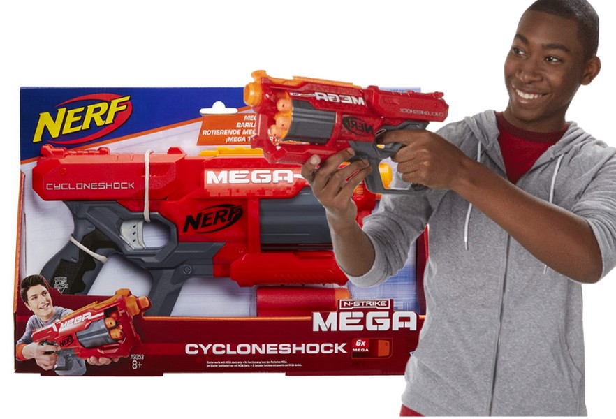 Nerf N-Strike Vystřelovač MEGA Cyclone Shock A9353 - Allegro
