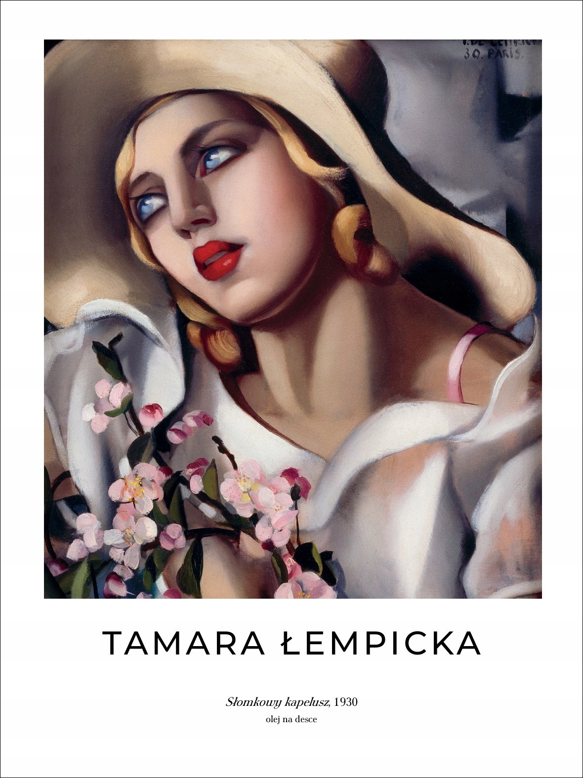 Tamara Łempicka, plakat, 30 × 40 cm, kadr z opisem • Cena, Opinie ...