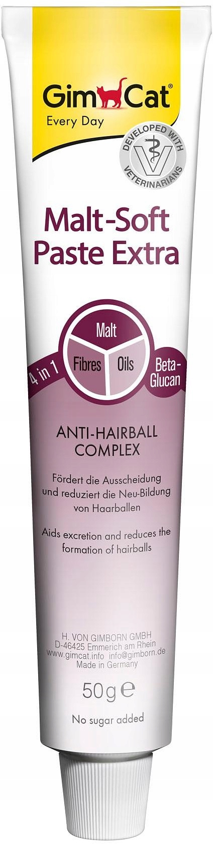 GIMCAT Pasta Malt Soft Extra 50g (4002064407364) • Cena, Opinie ...