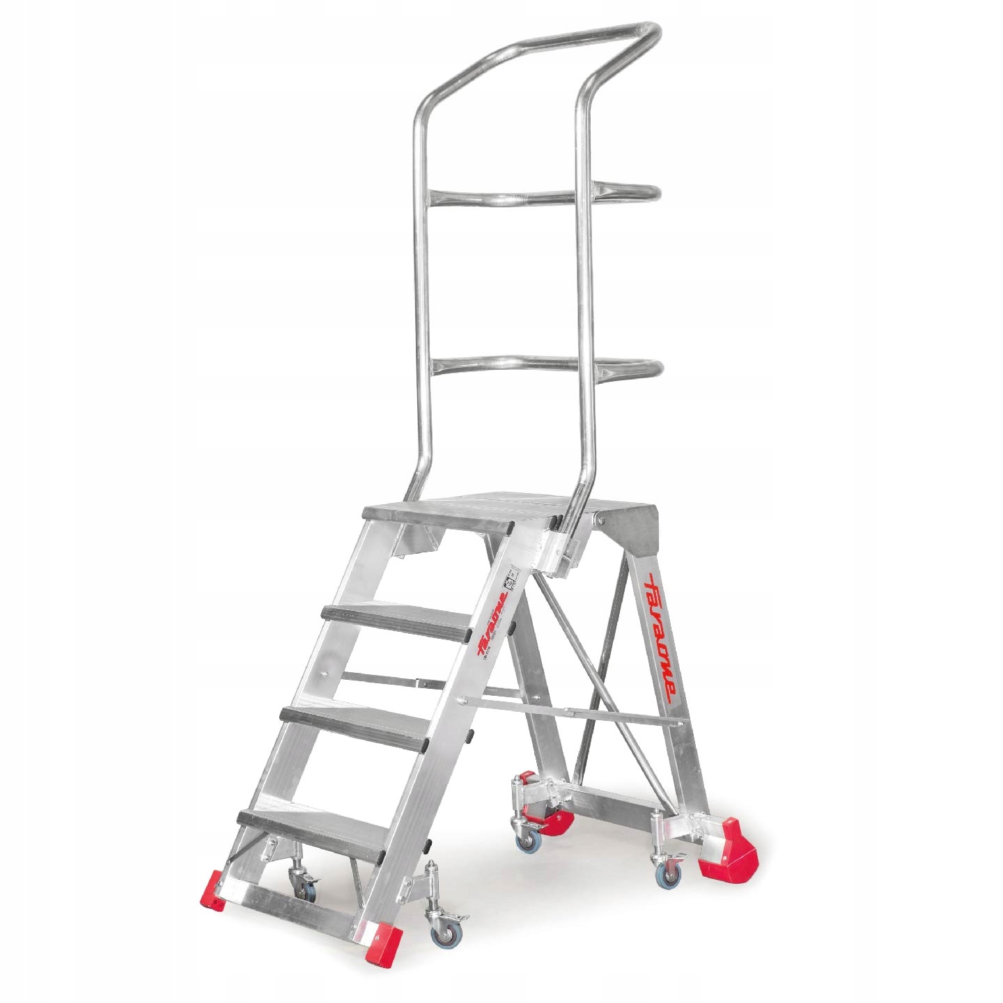 Drabina Faraone aluminium 1 x 4 do 150 kg (5901466607008) • Cena ...