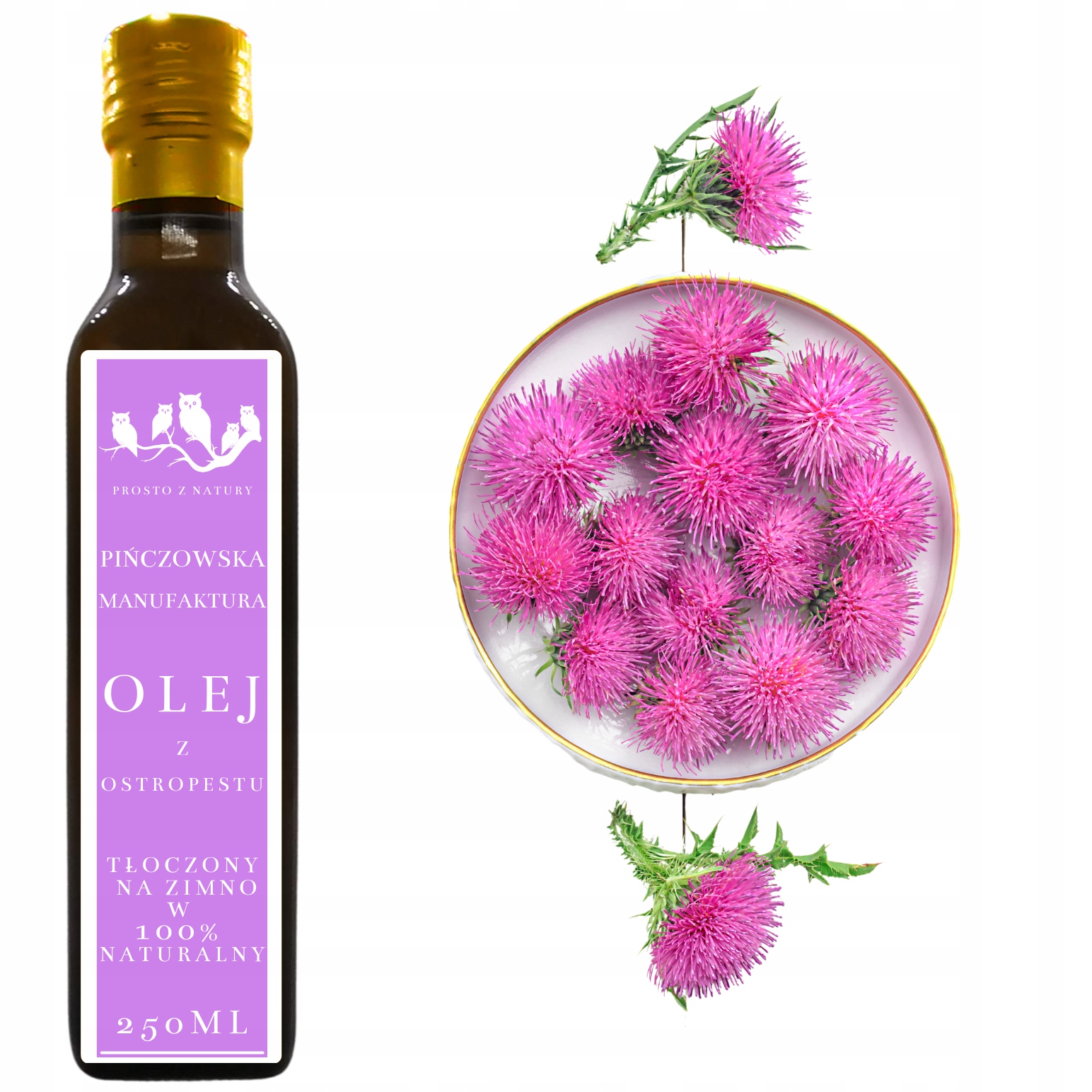 OLEJ Z OSTROPESTU (5904013743938) • Cena, Opinie • Oleje, olejki i krople 14130143839 • Allegro