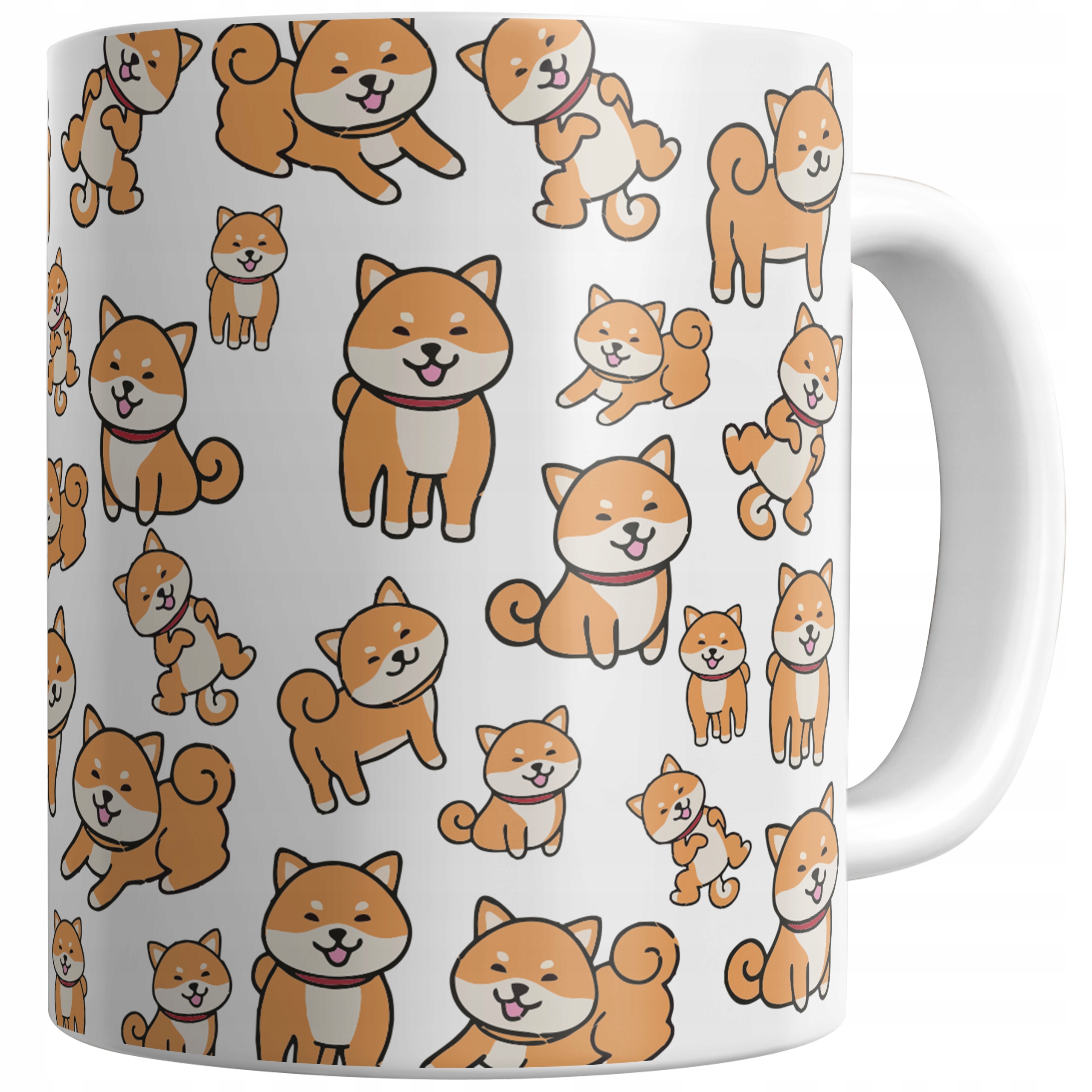 KUBEK Z NADRUKIEM SHIBA INU DOGE PIESEŁ PIES (5903816072658) • Cena ...