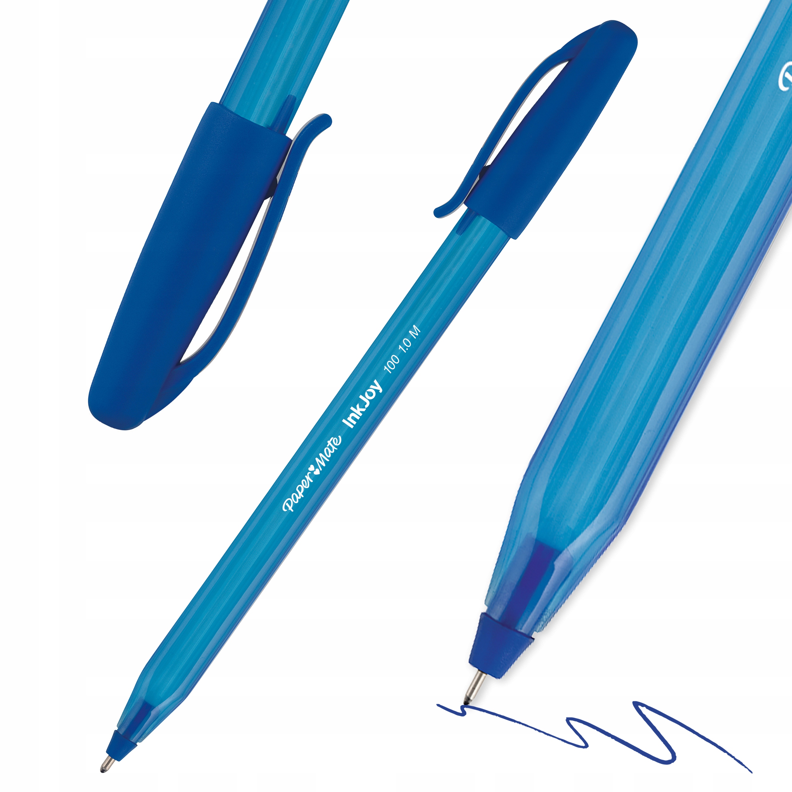 Tradiční pero Paper&Mate INKJOY 100 CAP M 1,0mm modré za 16 Kč - Allegro