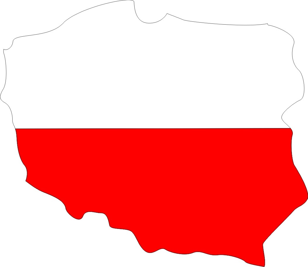Kontury Kontur mapa Polski ze styropianu ORZEŁ 40 PR 614 (5906800508102 ...