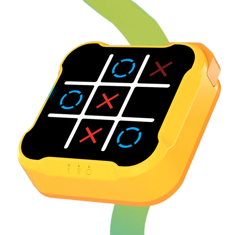 ELEKTRONICZNA LOGICZNA GRA KÓŁKO I KRZYŻYK 4W1 EDUKACYJNA ...