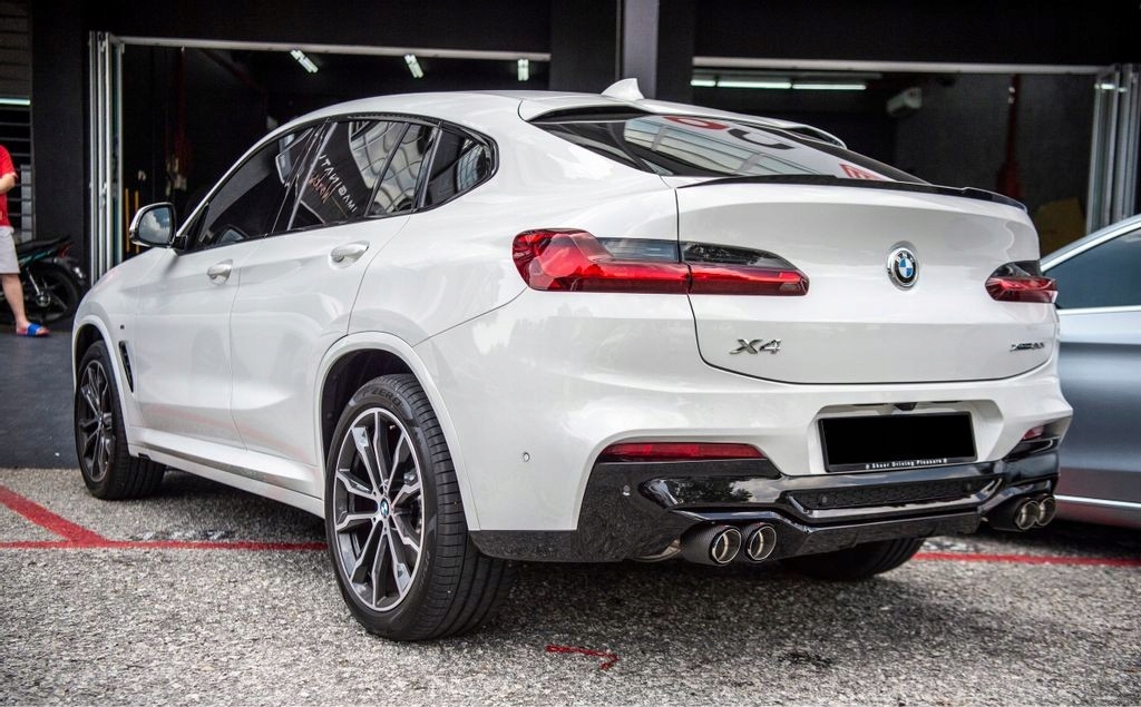 Dyfuzor spoiler tył BMW X4 G02 LCI MP Style Czarny za 999.00PLN z Michałowice-Wieś - Allegro ...