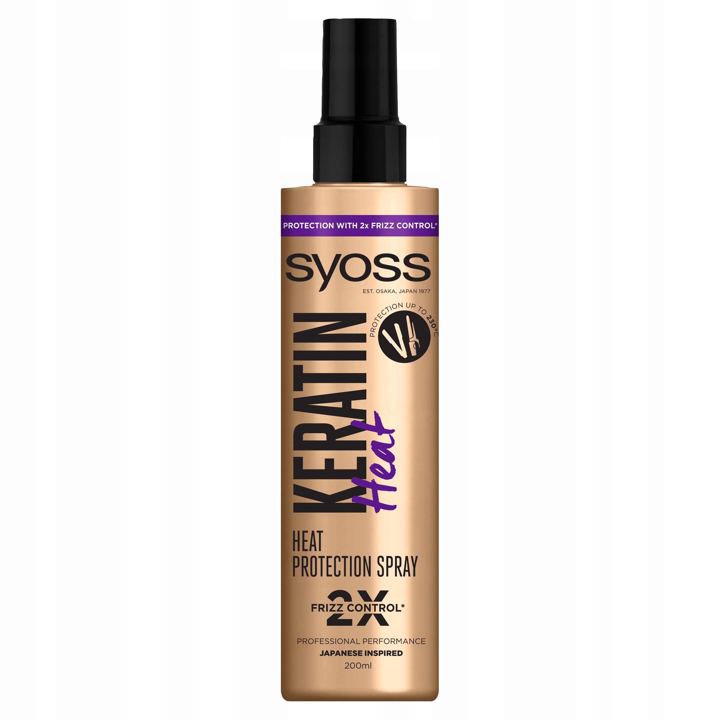 Syoss Keratin termoochrona spray do włosów 200ml 12797247201 - Allegro.pl