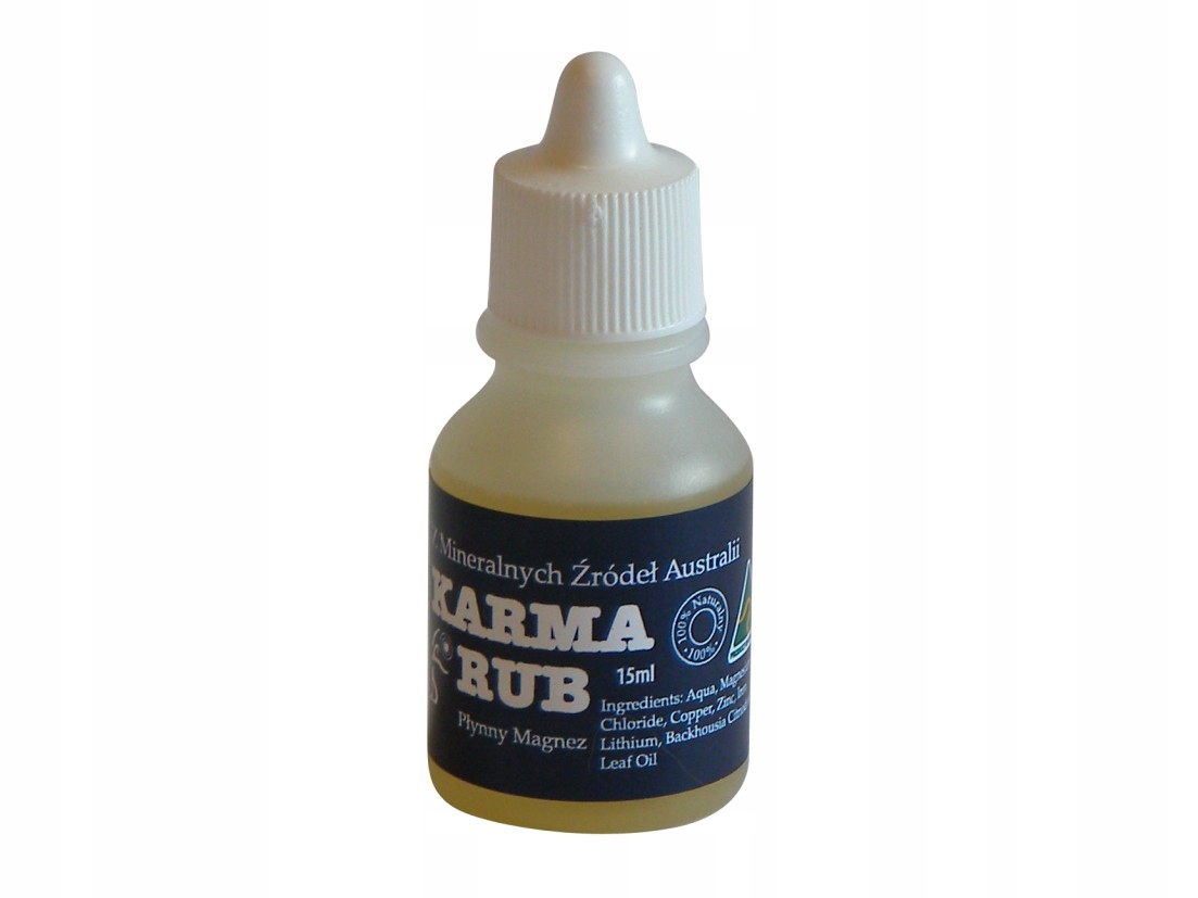 Karma Rub 15ml Magnez w płynie chlorek magnezu 13527368945 - Allegro.pl