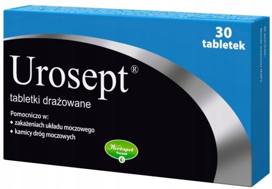 Urosept na pęcherz układ moczowy 30 tabletek drażowanych (5909990422166 ...
